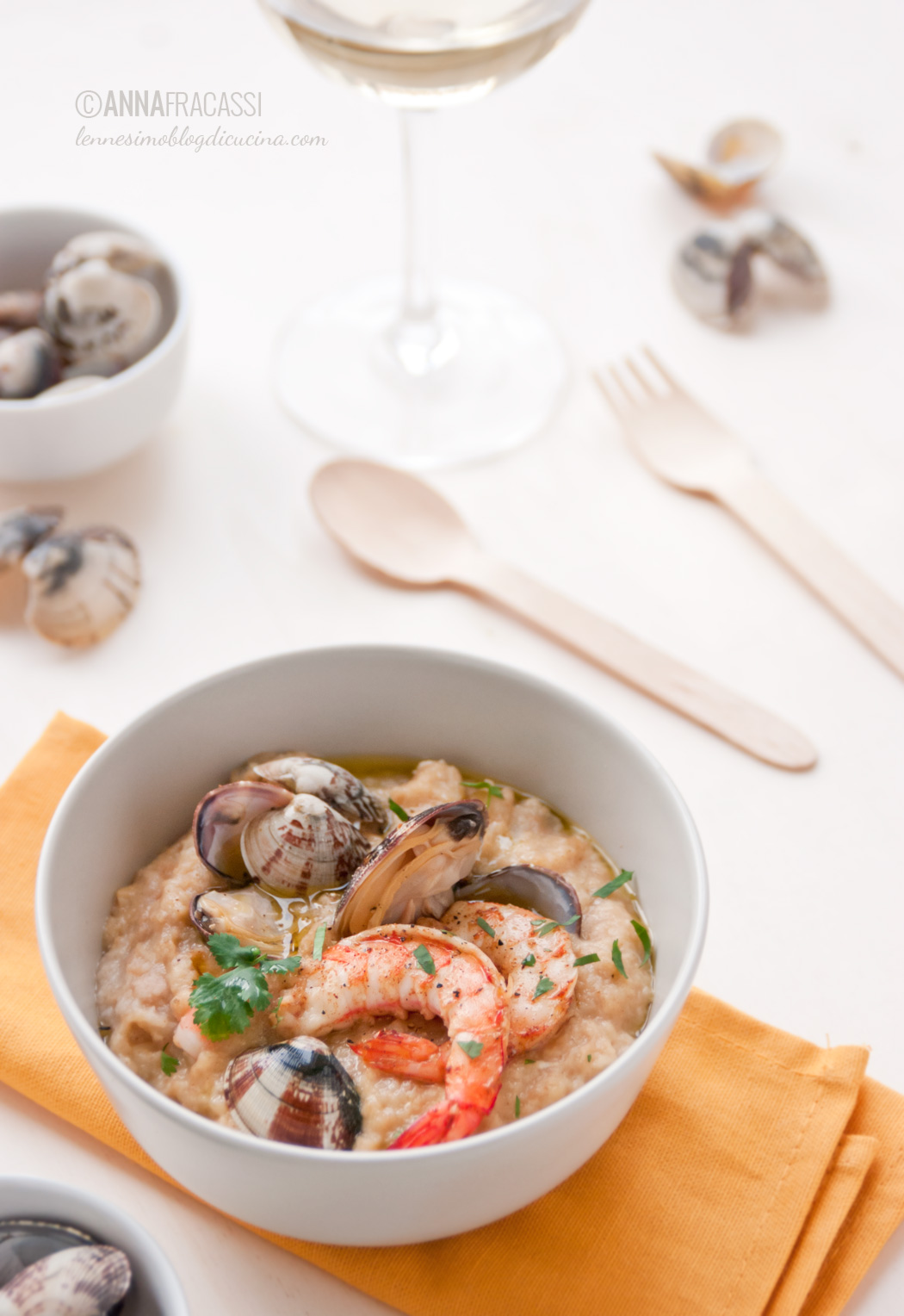 Aperitivo con Açorda de Marisco e Chardonnay - L'ennesimo blog di cucina